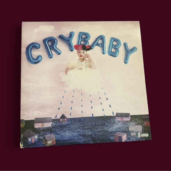 no brand | Portable Audio & Video | Crybaby Vinyl Album Cover Art Print ...